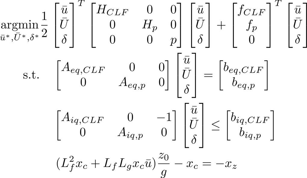 Phd Project Qp Based Controller To Unify Com Planning And Torque Control Kens Personal Website
